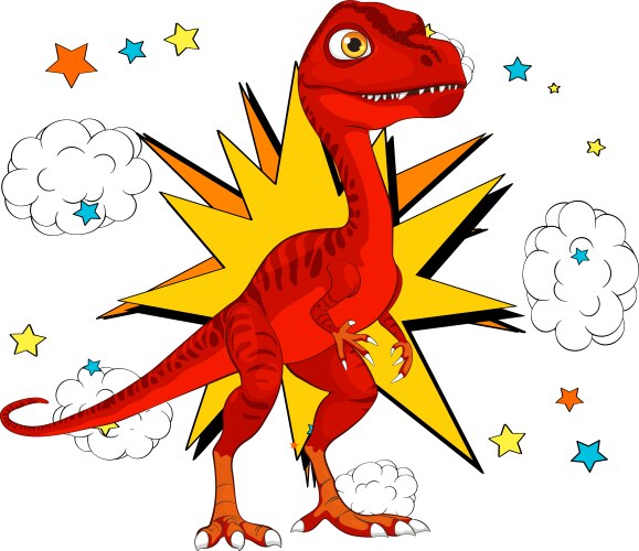 Red Dinosaur Vector Images (over 6,100)