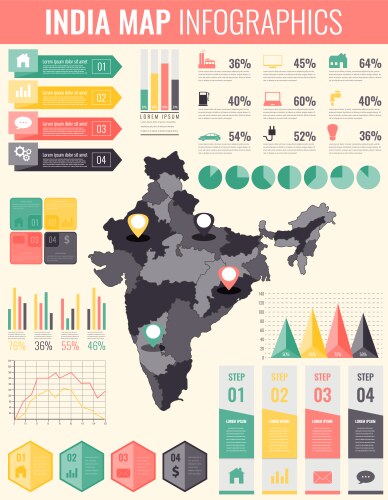 India Map Infographic Vector Images (over 1,700)