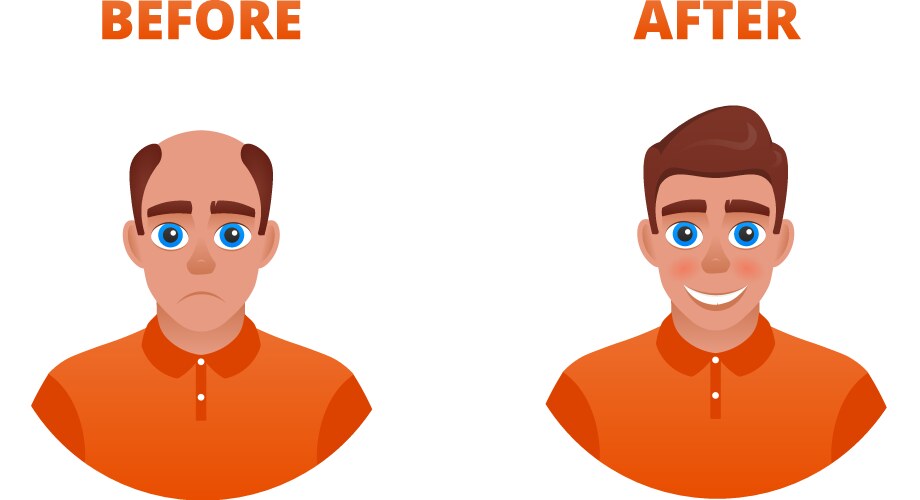 Hair care treatment Royalty Free Vector Image - VectorStock