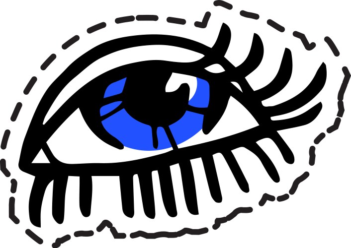 Eyelashes Cartoon Vector Images (over 6,900)