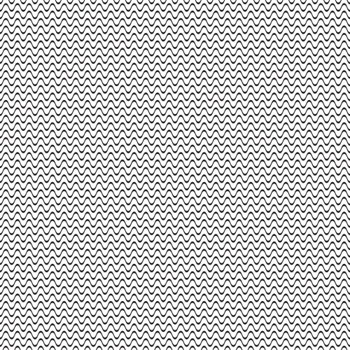 Subtle wavy lines seamless pattern Royalty Free Vector Image