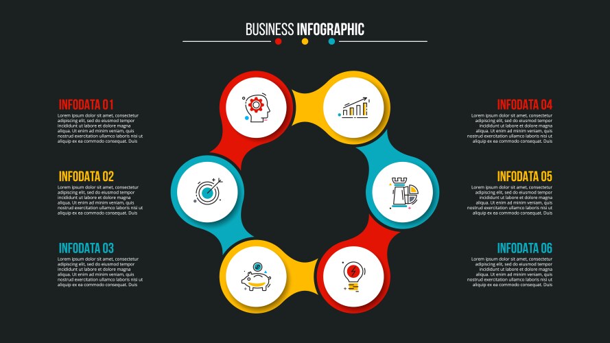 Bright original infographics for your projects Vector Image