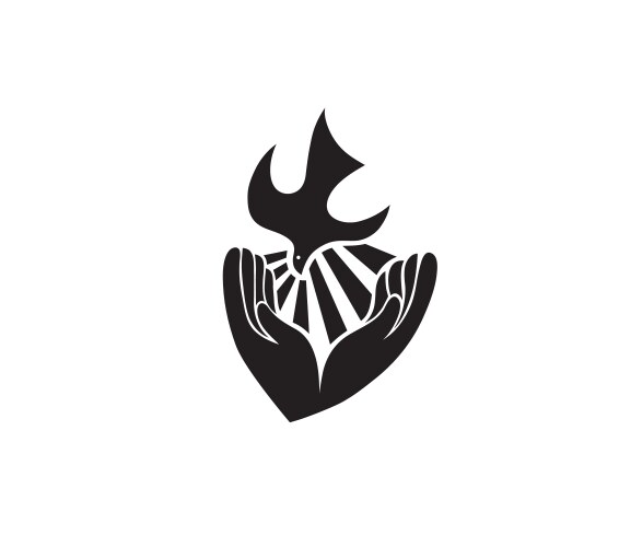 Fire holy spirit Royalty Free Vector Image - VectorStock