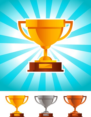 Cartoon Trophy Vector Images (over 22,000)