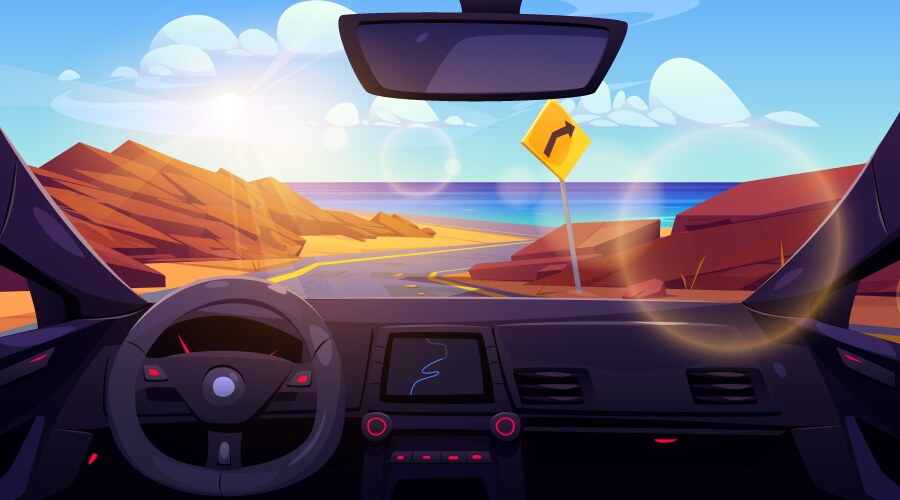 Car Inside Vector Images (over 6,600)