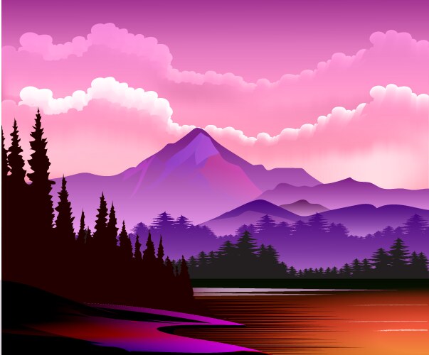 Brown tone view Royalty Free Vector Image - VectorStock