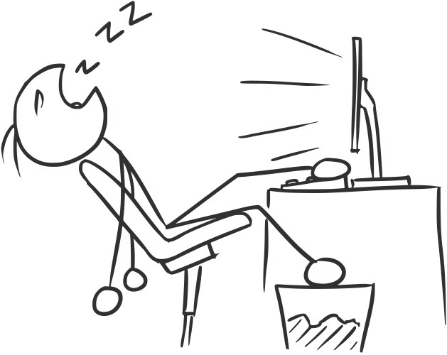 Sleeping Computer Vector Images (over 6,200)