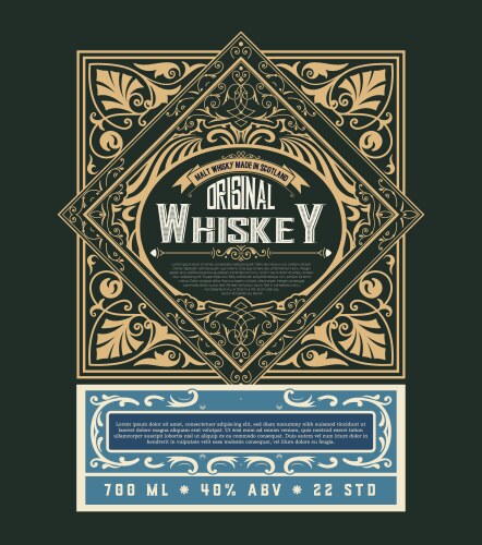 Whiskey Label Vector Images (over 16,000)