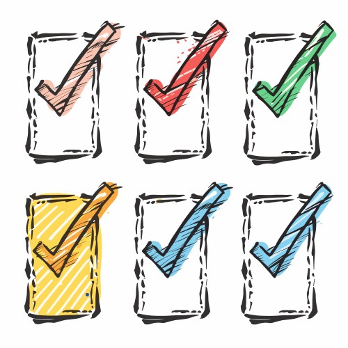 Checkbox Sketch Vector Images (over 850)