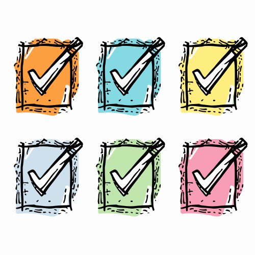 Checkbox Sketch Vector Images (over 850)