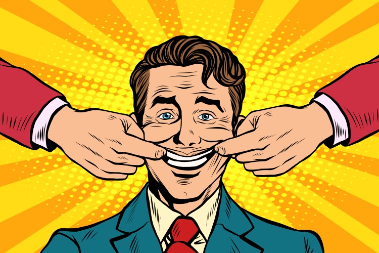 Man Smile Vector Images (over 270,000)