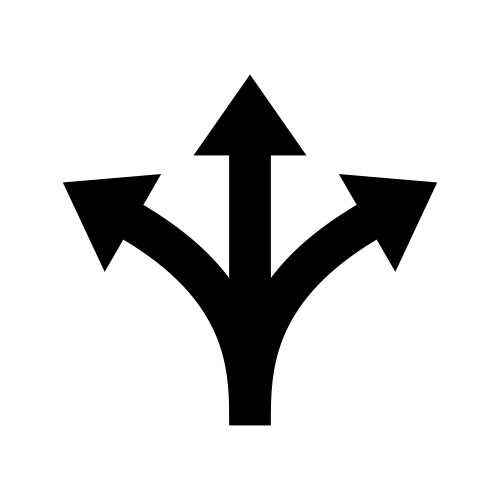 Arrow icon direction pointer symbols Royalty Free Vector