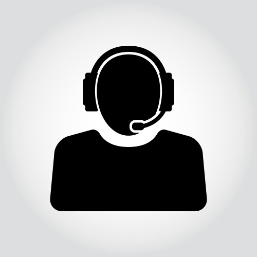 Service icon male person worker avatar profile Vector Image