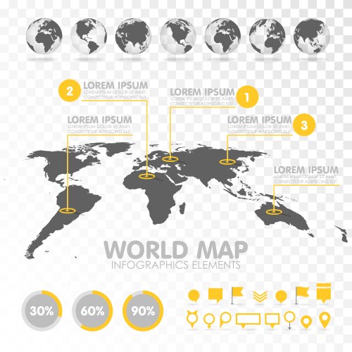 World Map Circle Vector Images (over 45,000)