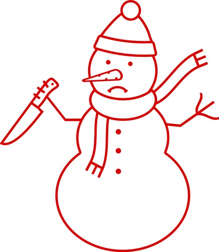 Angry Snowman Cartoon Vector Images (over 170)