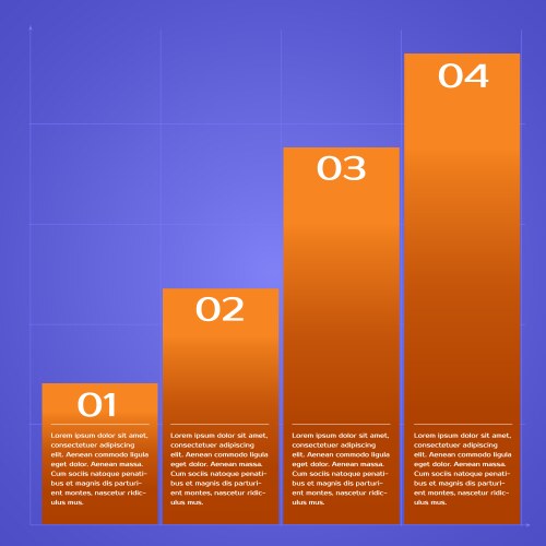 Manufacturing process efficiency infographic Vector Image