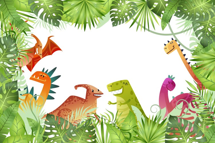 Dinosaur Border Vector Images (over 660)