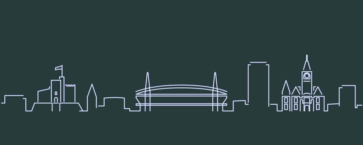 Cardiff Skyline Vector Images (over 150)