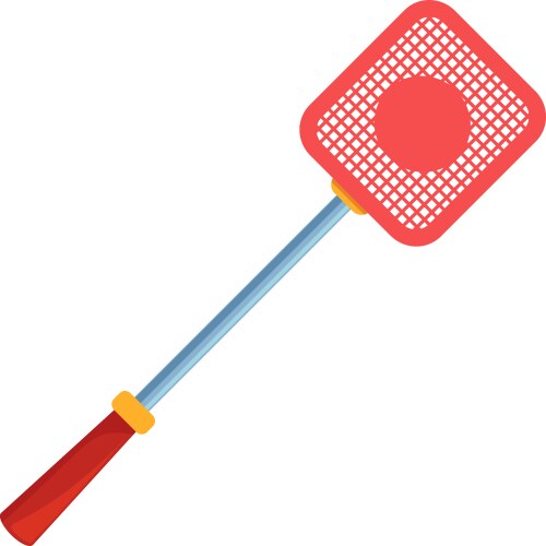 Fly swatter Royalty Free Vector Image - VectorStock