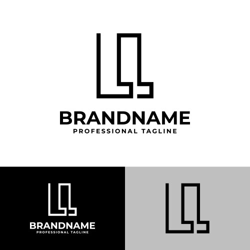 Ll Monogram Logo Vector Images (over 1,500)