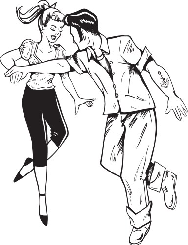 Rockabilly Vector Images (over 1,300)