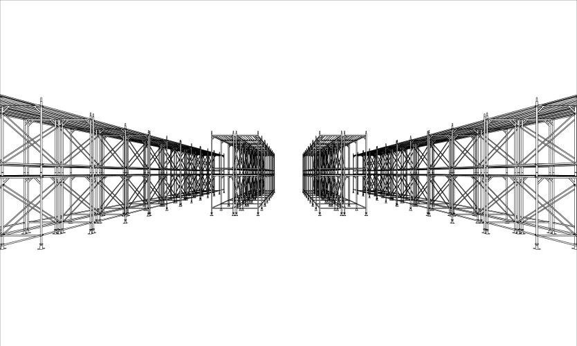 Large industrial tank mixer Royalty Free Vector Image