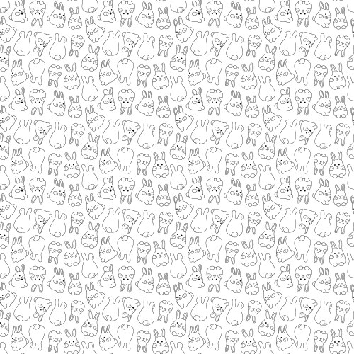 Seamless pattern with different easter eggs Vector Image