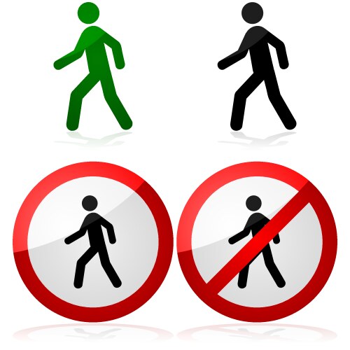 Walking Vector Images (over 220,000)