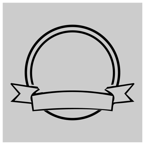 Frame icon for simple background Royalty Free Vector Image