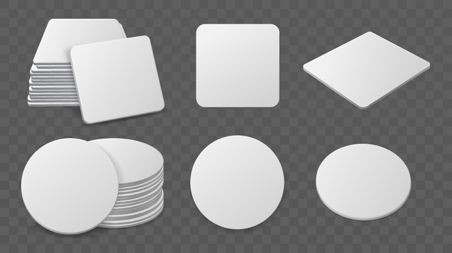 Drink Coaster Vector Images (over 1,400)