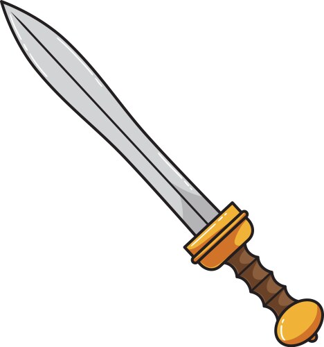 Sword Gladius Ancient Vector Images (92)