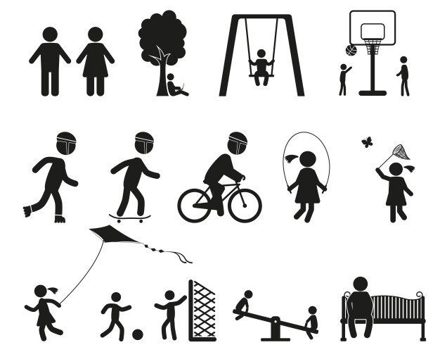 Children Playground Vector Images (over 22,000)