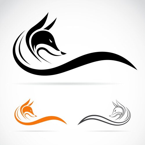 Black and White Fox Vector Images (over 27,000)
