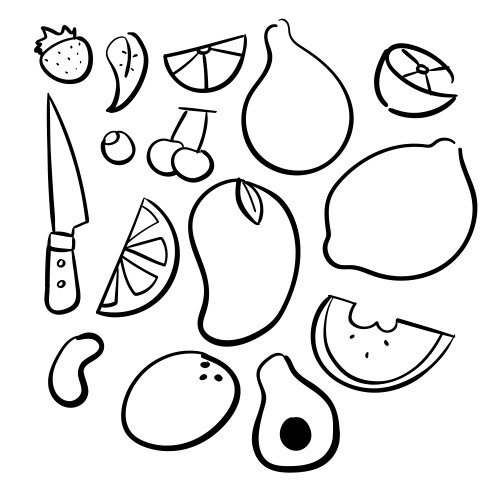 Fruits Drawing Vector Images (over 150,000)