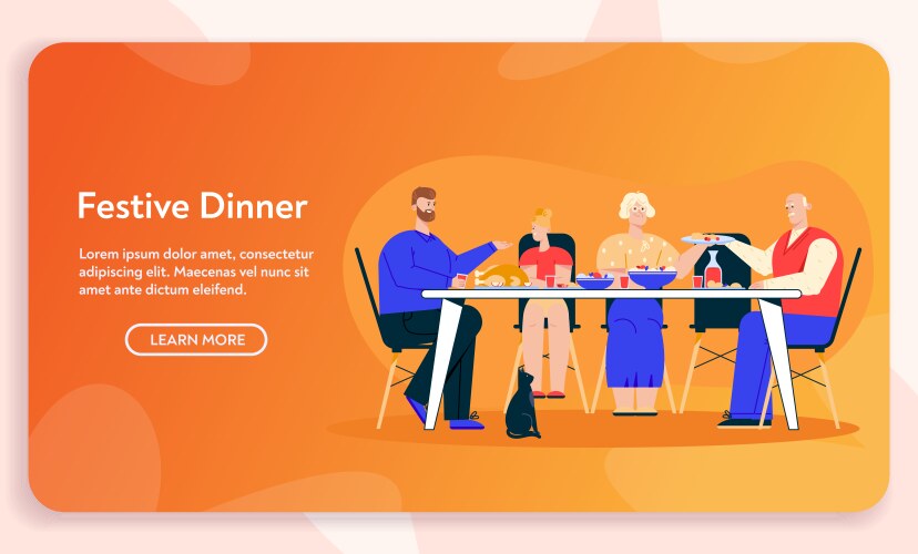 Family Dinner Cartoon Vector Images (over 5,900)