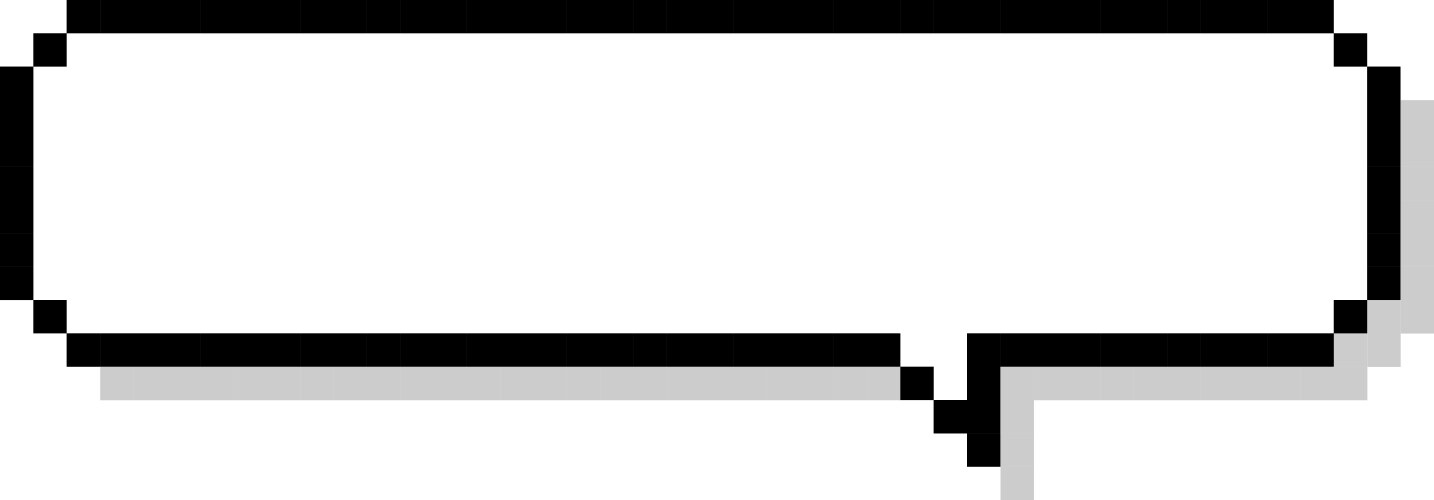 Pixel Speech Bubble Vector Images (over 2,000)