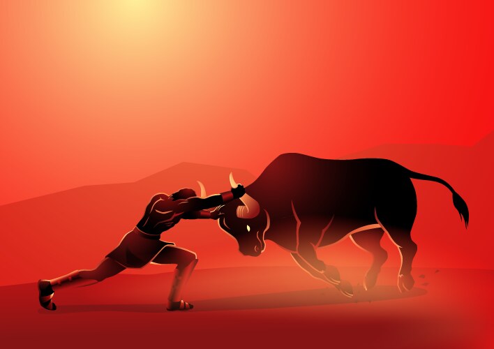 Greek gods and goddess hera Royalty Free Vector Image