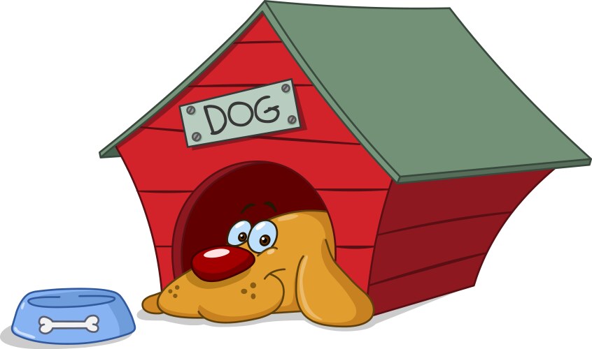 Cartoon Dog House Vector Images (over 9,200)
