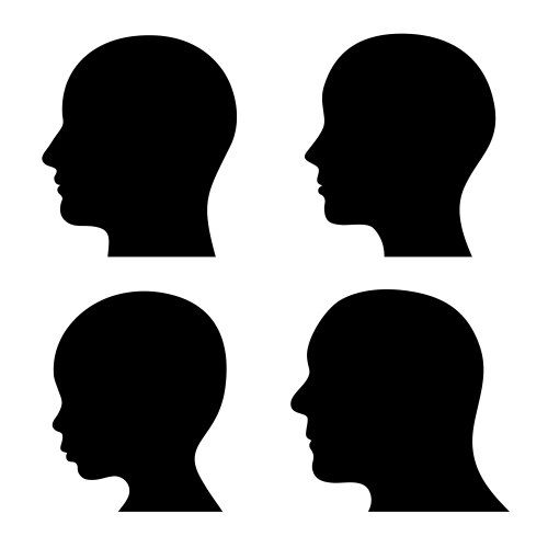 Woman Profile Outline Vector Images (over 14,000)