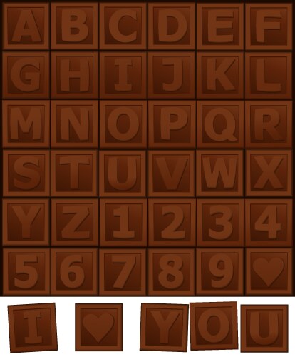 Cute funny number 2 Royalty Free Vector Image - VectorStock