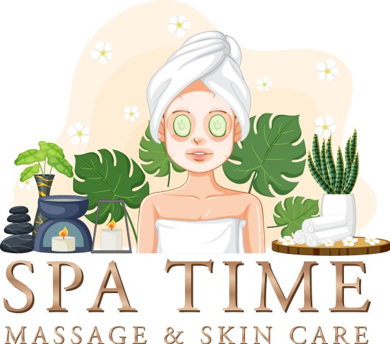 Spa concept Royalty Free Vector Image - VectorStock