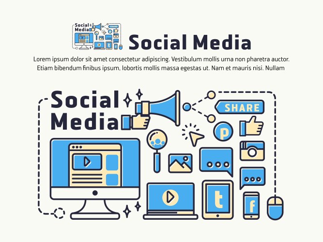 Social Media Marketing Vector Images (over 340,000)