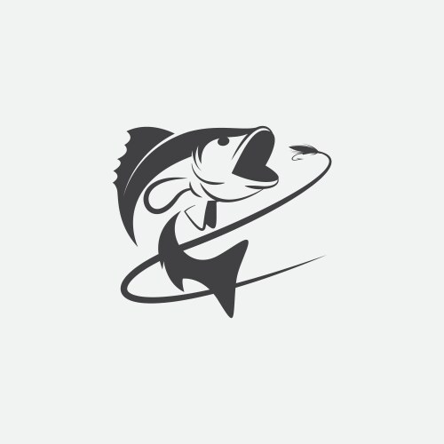 Lake logo design Royalty Free Vector Image - VectorStock