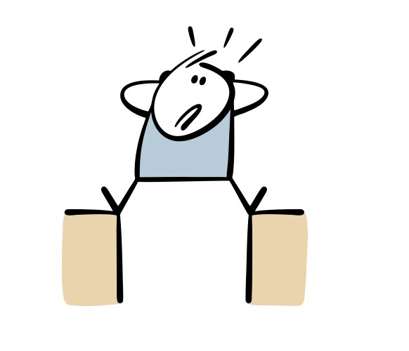 Sad Stickman Vector Images (over 870)