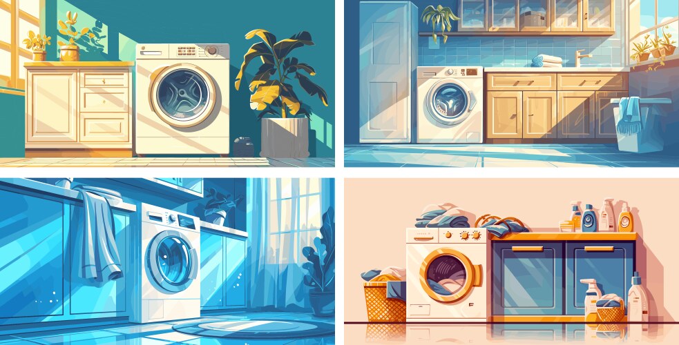 Washing Machine Cartoon Vector Images (over 5,700)