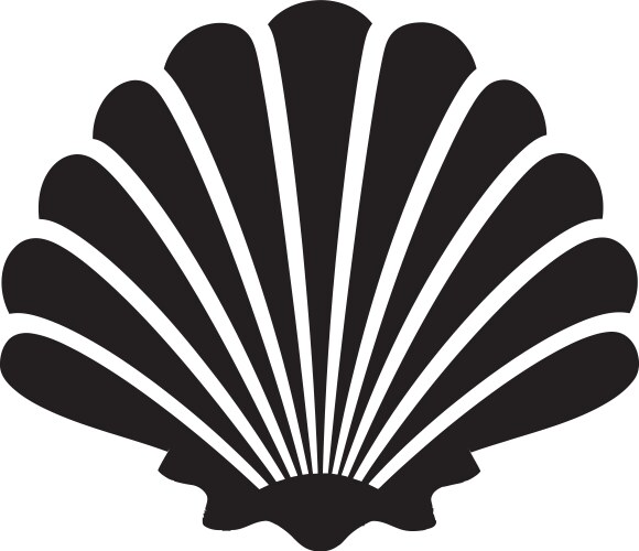 Seashell splendor unveiled iconic logo emblem Vector Image