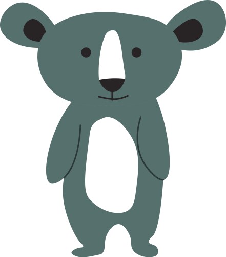Koala australian animal Royalty Free Vector Image