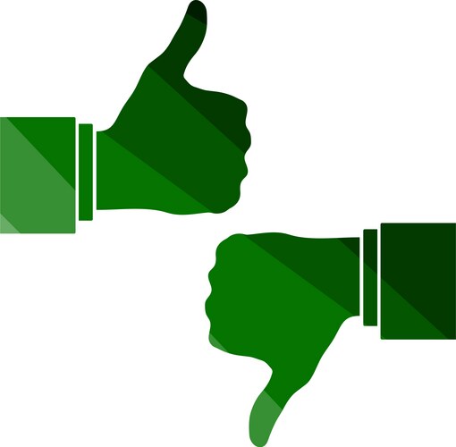 Sad mail icon flat dislike social Royalty Free Vector Image