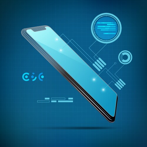 Mobiletechnology2 Royalty Free Vector Image - VectorStock