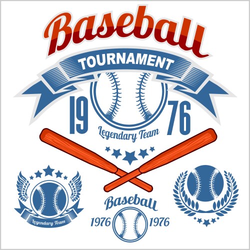 American baseball player retro Royalty Free Vector Image